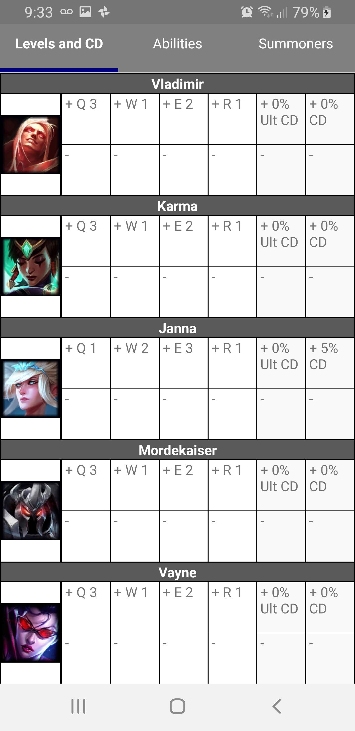 League of Legends Cooldown Tracker | league-of-legends-cooldown-tracker